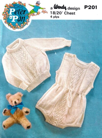 PETER PAN P201 KNITTING PATTERN | Rock The Cradle Patterns